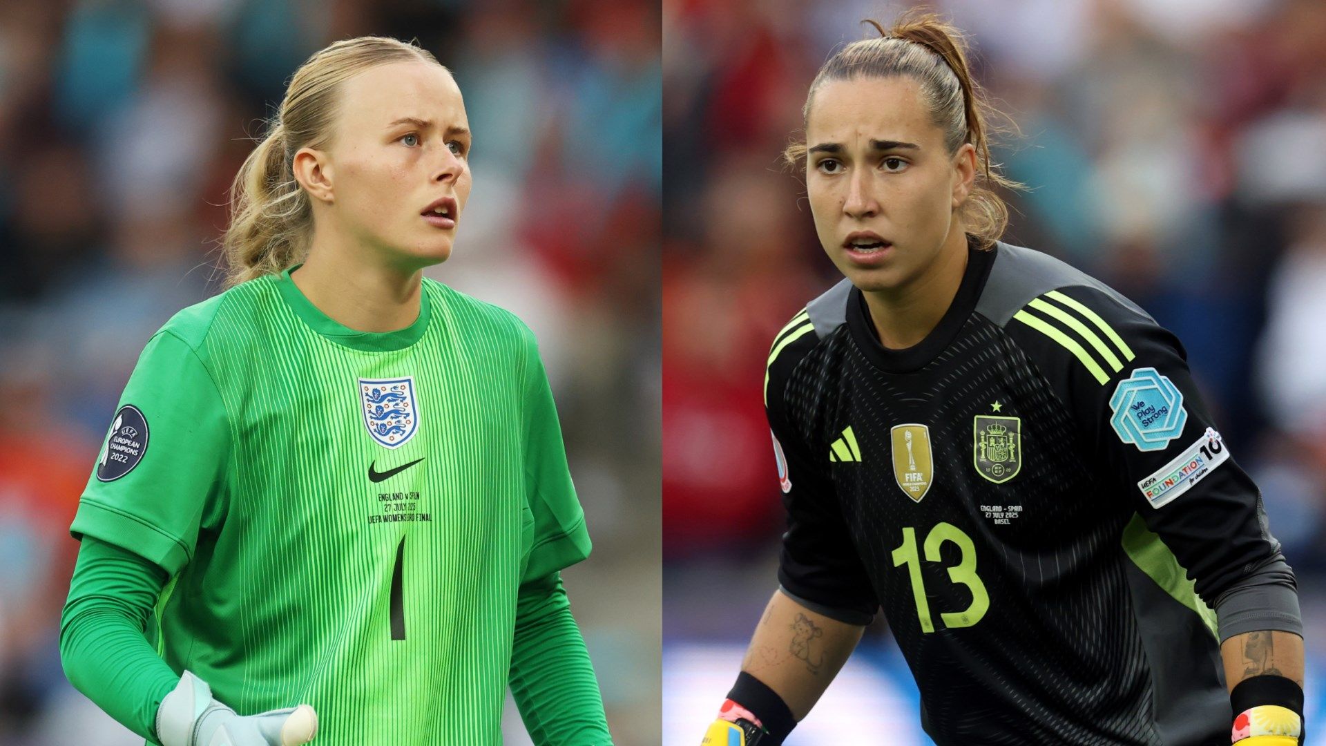 Hannah Hampton called out by Euro 2025 rival Cata Coll after Lionesses hero claimed she threw ...